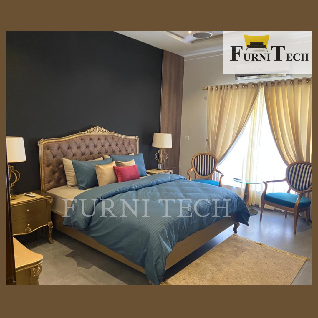 Modern Double Bed | Furniture Store Islamabad - FURNITECH Furnishers
